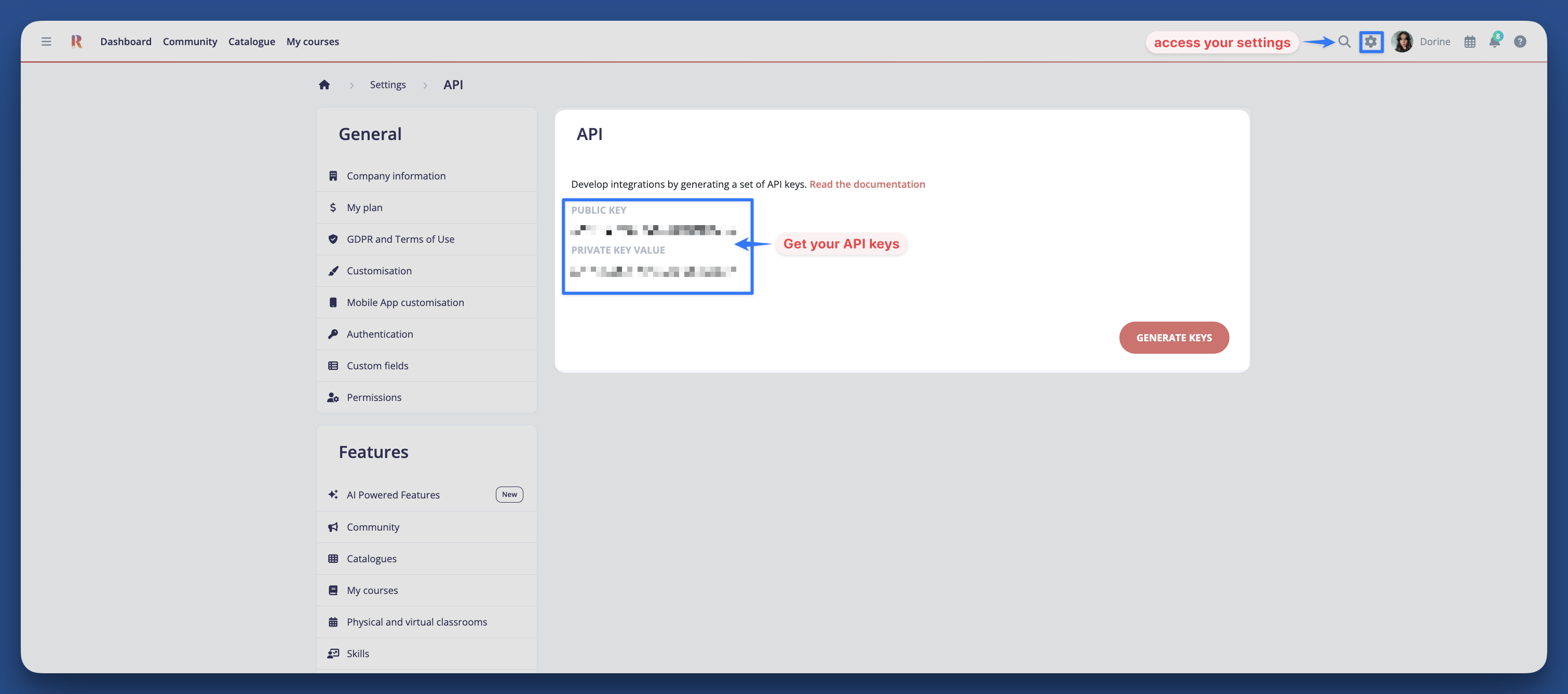 How to Use the Rise Up API – Rise Up Support