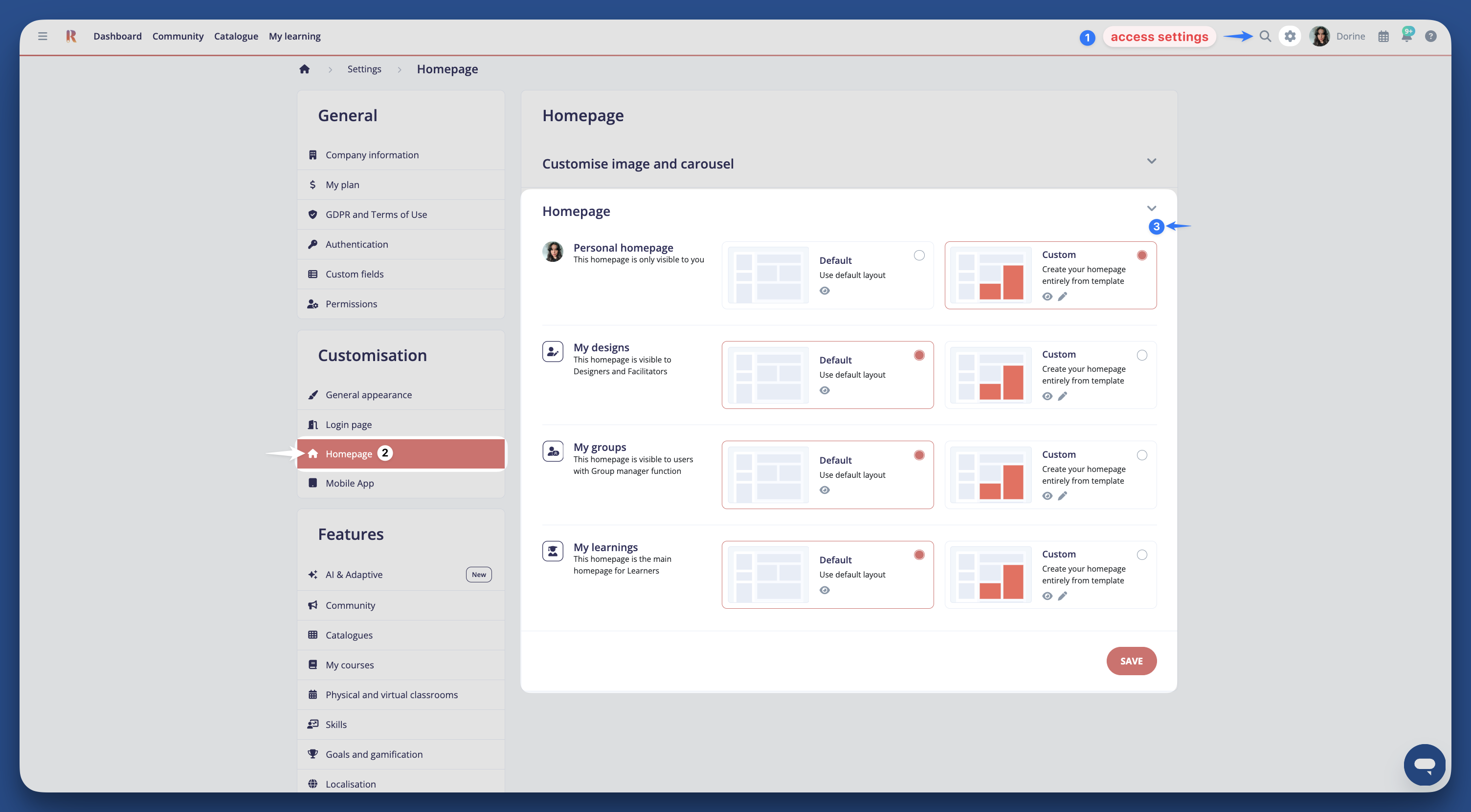 Create a Strategic Homepage: Engage Every Role! – Rise Up Support